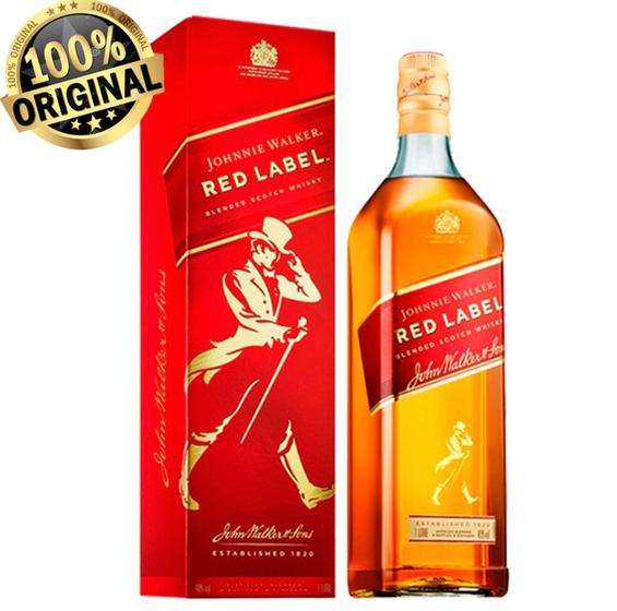 Whisky Red Label 1L Original - . - Whisky - Magazine Luiza