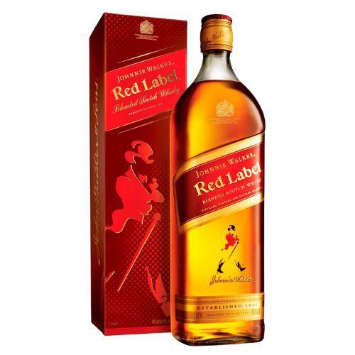 Whisky Red Label 8 anos 1L - Johnnie Walker - Whisky - Magazine Luiza