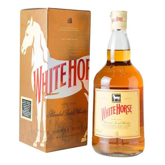 Whisky White Horse 1 Litro - Bebidas - Magazine Luiza