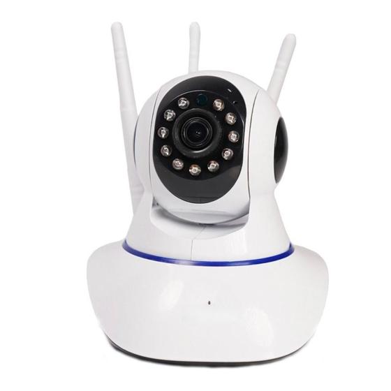 WiFi - HD Câmera Segurança Inteligente Sem Fio 360 Graus Wifi Sistema ...