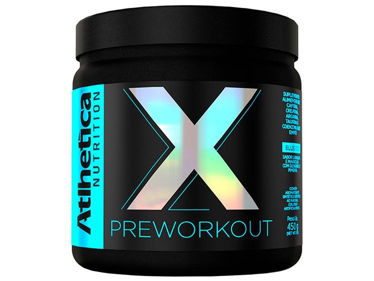 X-Pre Workout 450g - Blue Ice- Atlhetica Nutrition - ATHLETICA - Pré ...
