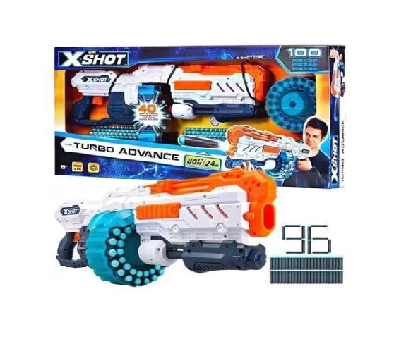 X-Shot Turbo Advance 96 Dardo - Candide - Lançadores de Dardos ...
