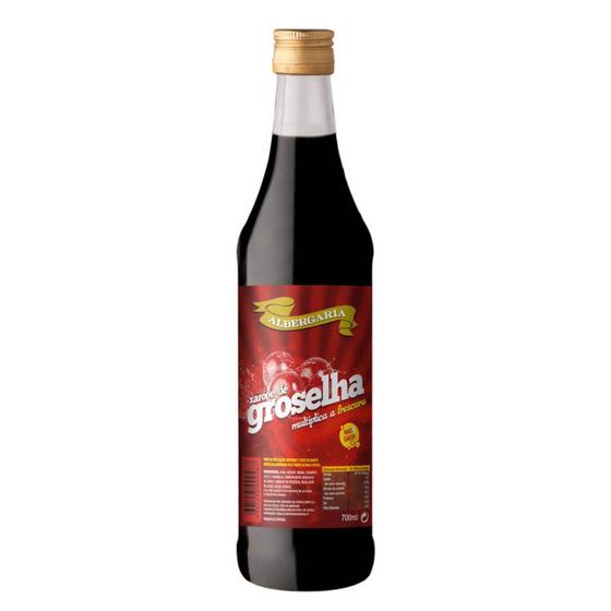 Xarope de Groselha 700ml - Albergaria - Xarope para Bebida - Magazine Luiza