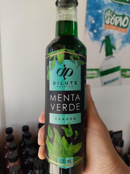 Xarope Dilute Premium Menta Verde 500ml - Xarope para Bebida - Magazine ...