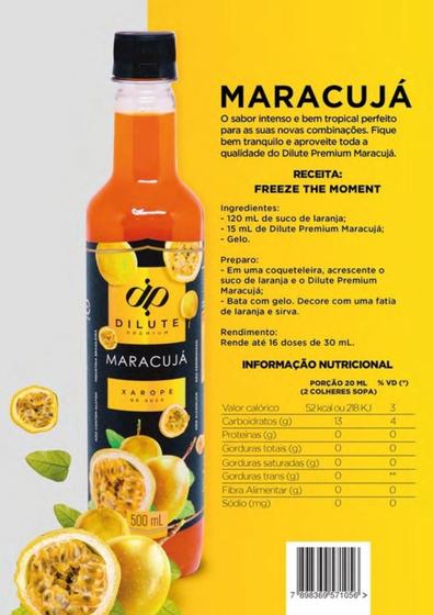 Xarope dilute premium sabores - ACQUAMIX - Xarope para Bebida ...