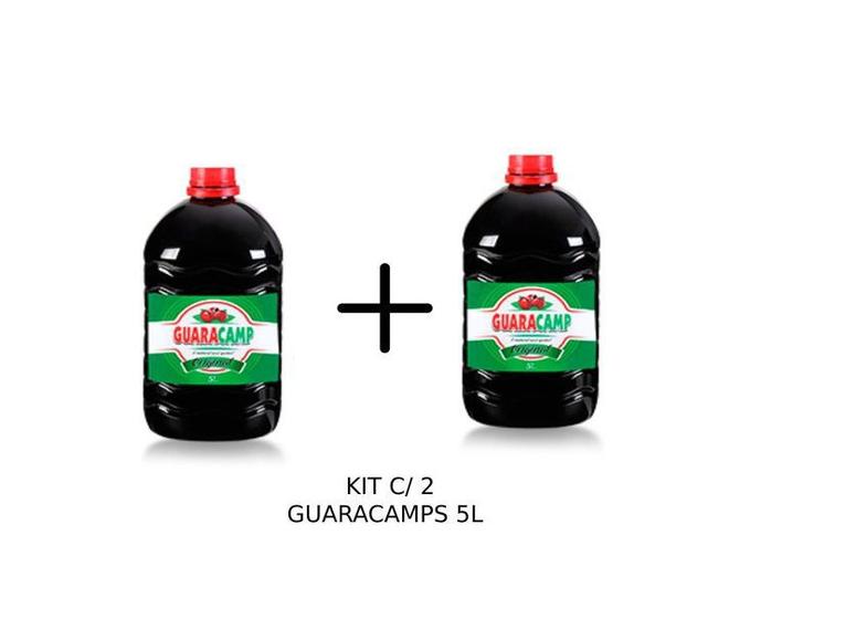 Xarope Guaracamp Guarana natural 10 litros- 2 Bombonas - Xarope para ...