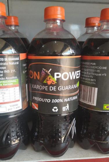 Xarope Guaraná Natural Concentrado - 1 Litro - Guaracamp - Xarope para ...