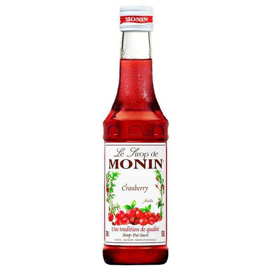 Xarope Monin Cranberry 250Ml - Xarope para Bebida - Magazine Luiza