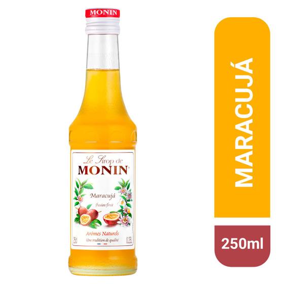 Xarope Monin de Maracujá 250ml - Xarope para Bebida - Magazine Luiza