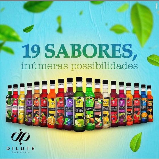 Xarope Para Soda Italiana Dilute 500ml Original - MAIS DE 26 Sabores ...