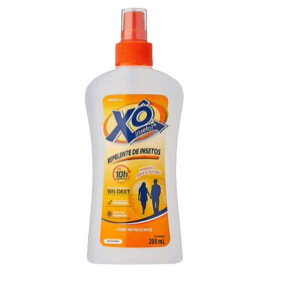 Xô Insetos Repelente em Spray Refrescante 15% Deet 200mL - XO INSETO ... Xô Insetos Repelente em Spray Refrescante 15% Deet 200mL - XO INSETO ...