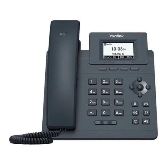 Yealink SIP T30 - Telefone IP 1 Linha Voip com Fonte - Ramal - Magazine Luiza
