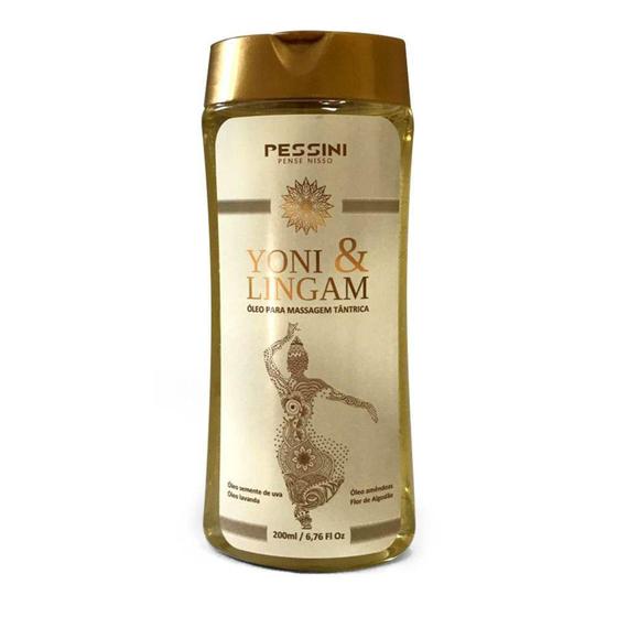 Yoni & Lingam óleo Massagem Tântrica 200ml Pessini - UNICA - U ...