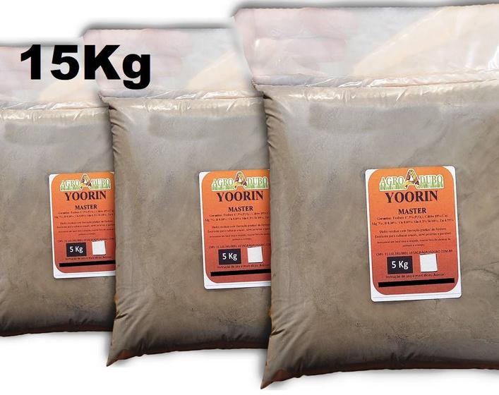 Yoorin Máster Termofosfato Fósforo + Silício + Micros 15Kg - AGROADUBO - Cálcio - Magazine Luiza