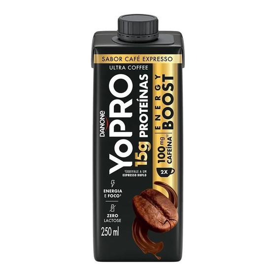 Yopro Energy Boost - Proteína + Cafeína - 15g - Zero Lactose - Danone ...
