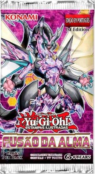 Yu-gi-oh! - booster fusão da alma - Devir - Deck de Cartas - Magazine Luiza