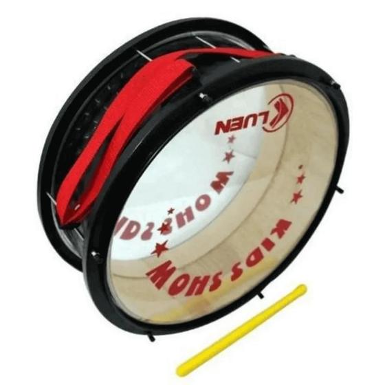 Zabumba Kids Show Preto 15X14 Aro Preto Pele Cristal - Luen - Pele para ...