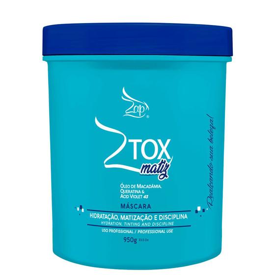 Zap Ztox Matiz Máscara Matizadora 1kg/35.2fl.oz - Matizador - Magazine ...