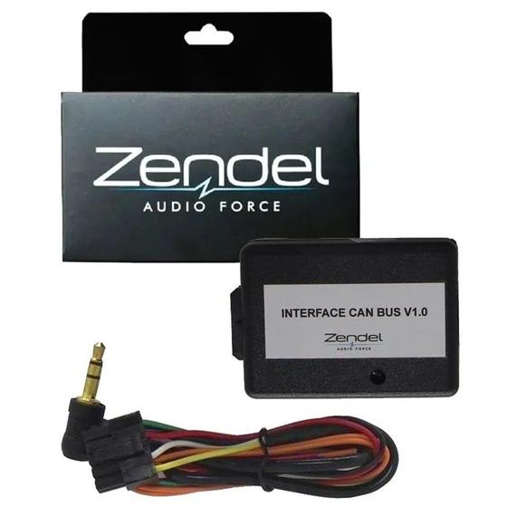 Zendel Interface Controle De Volante V1.0 Para Rede Can Bus - Interface de Desbloqueio de Tela ...