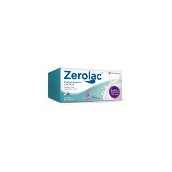 Zerolac Lactase 10.000 Fcc Com 30 Cápsulas - Lactase - Magazine Luiza