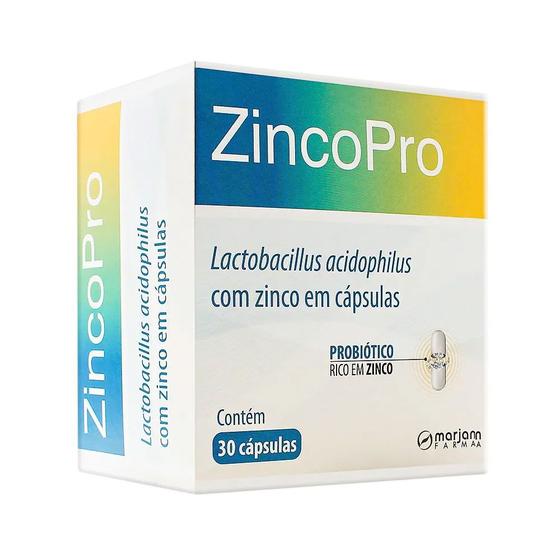 Zincopro c/ 30 Cápsulas - Zinco - Magazine Luiza