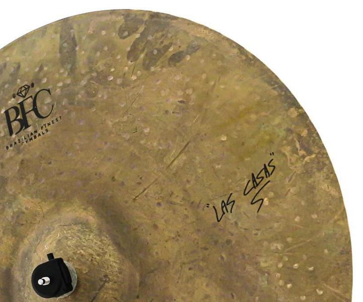 Kit de Pratos BFC Brazilian Finest Cymbals KIT5 Douglas Las Kit de Pratos BFC Brazilian Finest Cymbals KIT5 Douglas Las