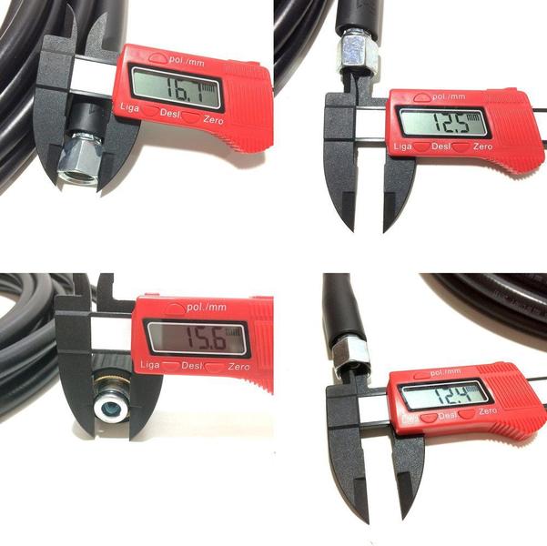 Kit Gatilho com Lança Tubeira Bico Leque e Mangueira Nylon 3M para ...