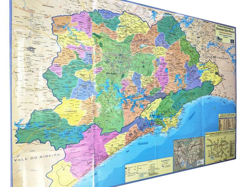 Mapa Grande Sao Paulo Mapa São Paulo Região Zona Sul Gigante
