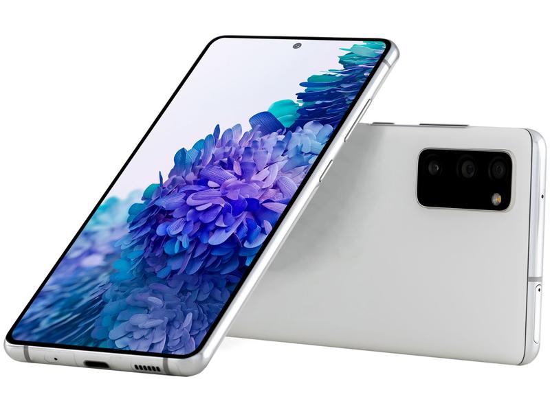 Smartphone Samsung Galaxy S20 FE 5G 128GB Branco Octa-Core 6GB RAM 6,5” Câm. Tripla + Selfie ...