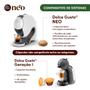 Cafeteira NEO Exclusiva Cafés Pretos Nescafé Dolce Gusto Branca 220v ...