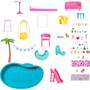 Casa Barbie Dreamhouse Pool Party Doll House Hmx10 - Mattel - Casinha ...
