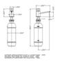 Dispenser de Sabonete e Detergente de Mesa Docol Pressmatic Bacteria ...