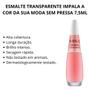 Esmalte transparente impala a cor da sua moda sem pressa 7,5ml ...