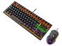 Kit Teclado Mouse Mecânico Gamer Led Fire Phoenix - Kit Teclado e Mouse ...