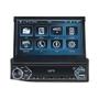MP5 Player Carro Universal 7" - Tela Retrátil Android Auto/CarPlay GPS ...