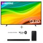 Smart Big TV Samsung 75" Polegadas QLED 4K 75Q60D 2024 + Soundbar ...