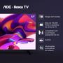 Smart TV 32” HD AOC Roku TV 32S5135/78 Wi-Fi, 3 HDMI, Som Dolby Digital ...