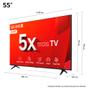 Smart TV 55'' LG 55UT8050 UHD 4K a5 Ger7 AI Alexa/Chromecast - TV 4K ...