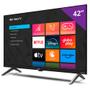 Smart TV DLED 42" Full HD AOC 42S5045/78G Roku Compatível com Google ...