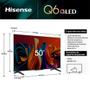 Smart TV Hisense 50 Polegadas 50Q6N 4K UHD QLED HDR10mais Dolby Vision ...