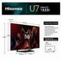 Smart TV Hisense Mini LED UHD 4K 55" Polegadas Frequência 144 Hz e Wi ...