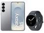 Smartphone Samsung Galaxy S25 256GB Prata - 5G + Smartwatch Samsung ...