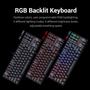Teclado Redragon K552 Pro KUMARA RGB LED retroiluminado branco ...