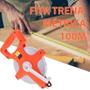Trena Fita Métrica 100M Fibra De Vidro Flexível Profissional - Ross ...