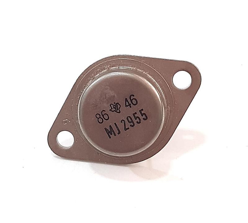 01 Transistor Mj2955 Pnp 15a 60v To-3 Original Texas Anos 80 - Peças ...