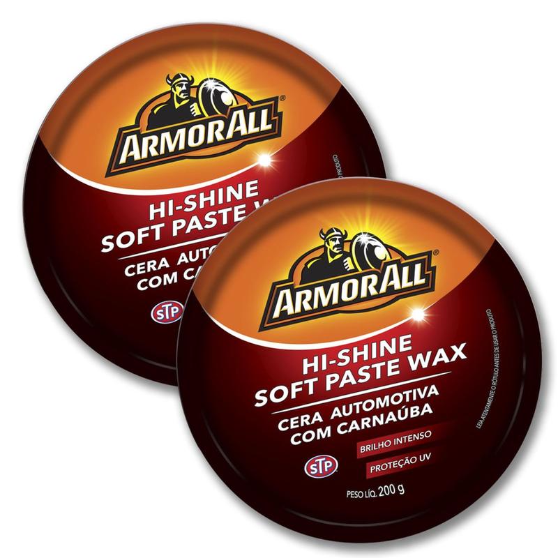02 Cera em Pasta Tradicional Lata 200g Armor All - CERA AUTOMOTIVA ...