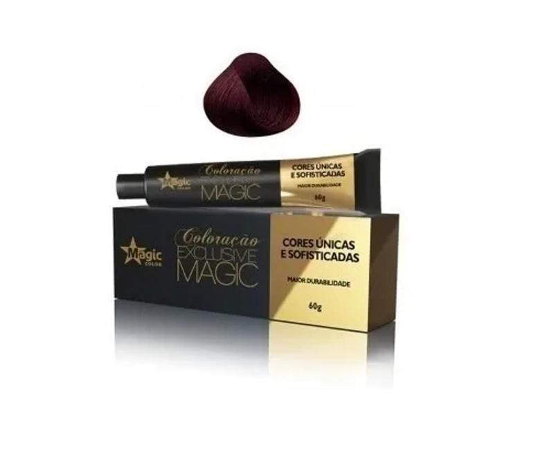 02 Coloração Exclusive Magic Blond Magic Color - Escolha Cor - Tinta de ...