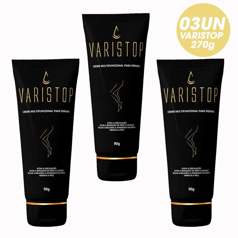 03 Varistop Creme Corporal - Redução de Veias Inchadas - Vfarm ...