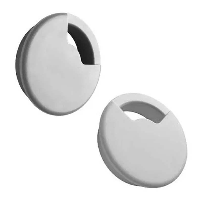 05 Passa Fio Cabo Mesa Computador 60mm Redondo - BIGFER - Passa Fio para Móveis - Magazine Luiza