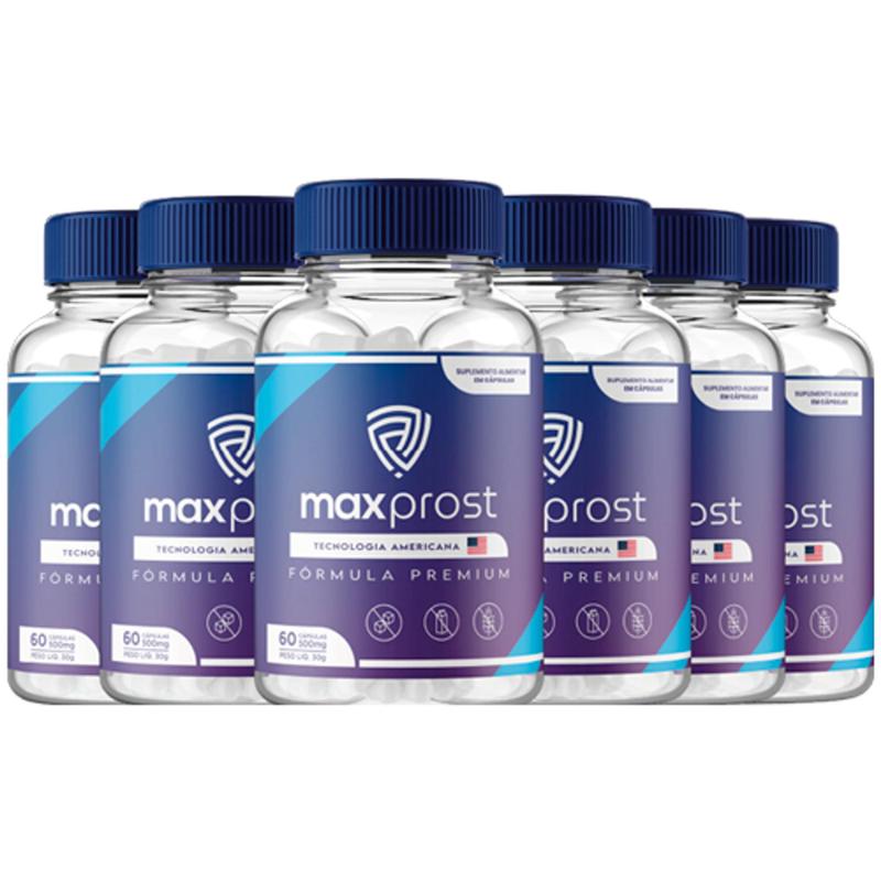 06 Suplemento Alimentar 360 Cápsulas - Max Prost Original - Capsul ...